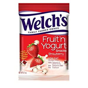 Welchs Fruit n Yogurt Strawberry Fruit Snacks, 8 Ct