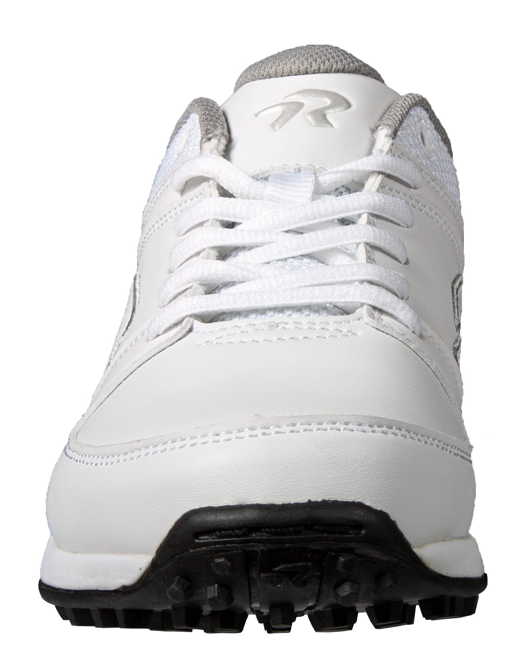 Ringor - Women's Flite Turf Softball Shoe (7.0 - White/Silver)