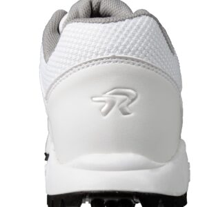 Ringor - Women's Flite Turf Softball Shoe (7.0 - White/Silver)