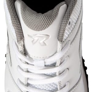 Ringor - Women's Flite Turf Softball Shoe (7.0 - White/Silver)