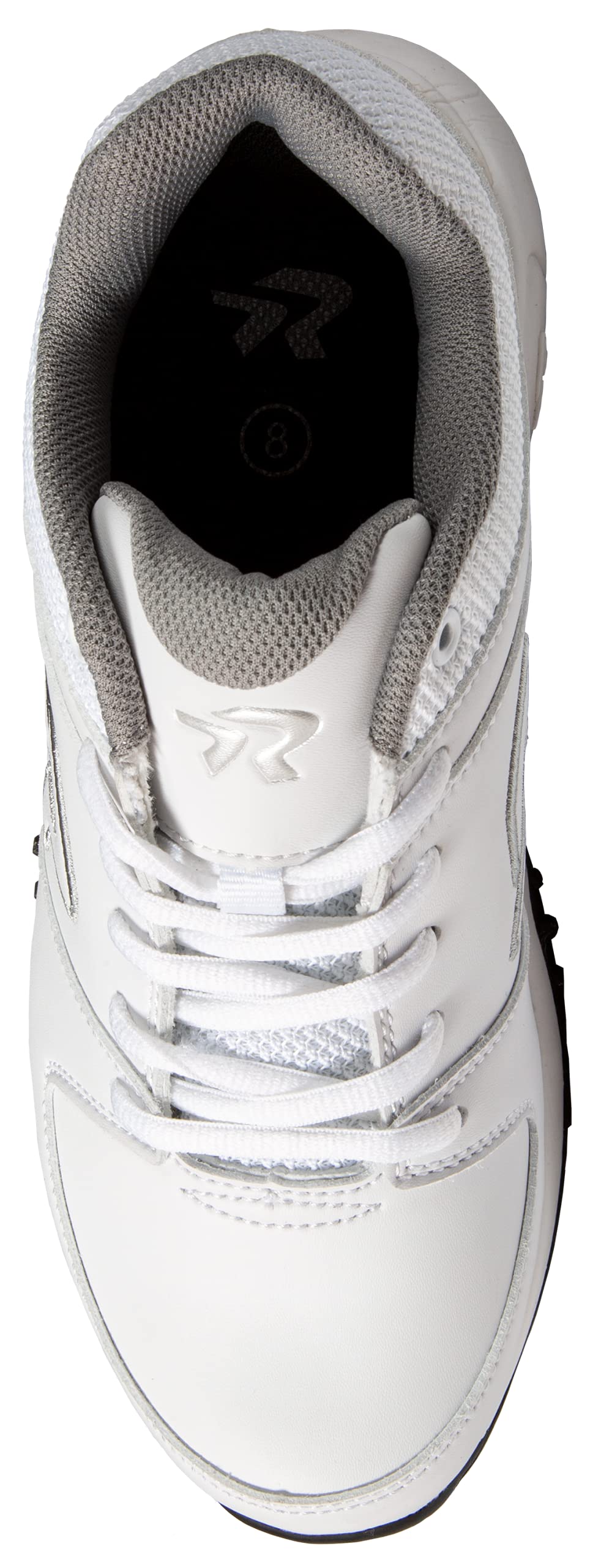 Ringor - Women's Flite Turf Softball Shoe (7.0 - White/Silver)