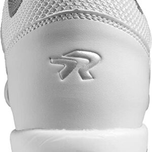 Ringor - Women's Flite Molded Softball Cleats (8.0 - White/Silver)