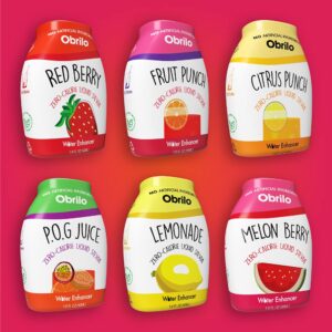 stevia water enhancer variety pack - 6 natural flavors | for stevia lovers | zero sugar, vegan, keto-friendly | 1.6 fl oz (pack of 6)