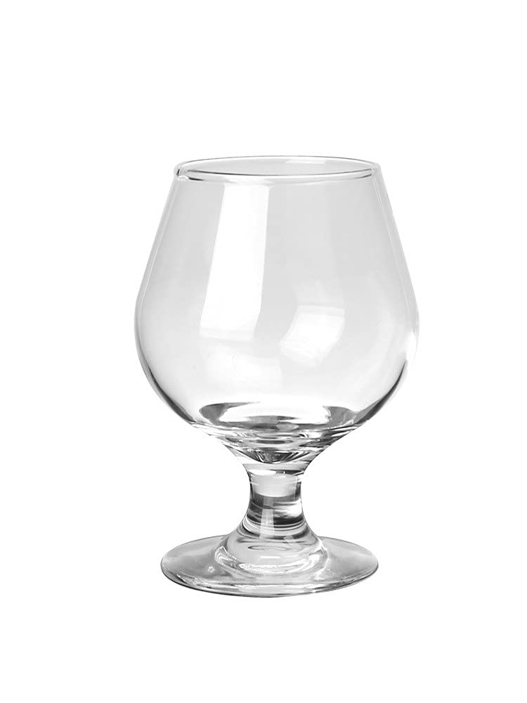 Yasuyuki Thickened glass wine glass 350ml short-footed cocktail glass large capacity brandy wine glass