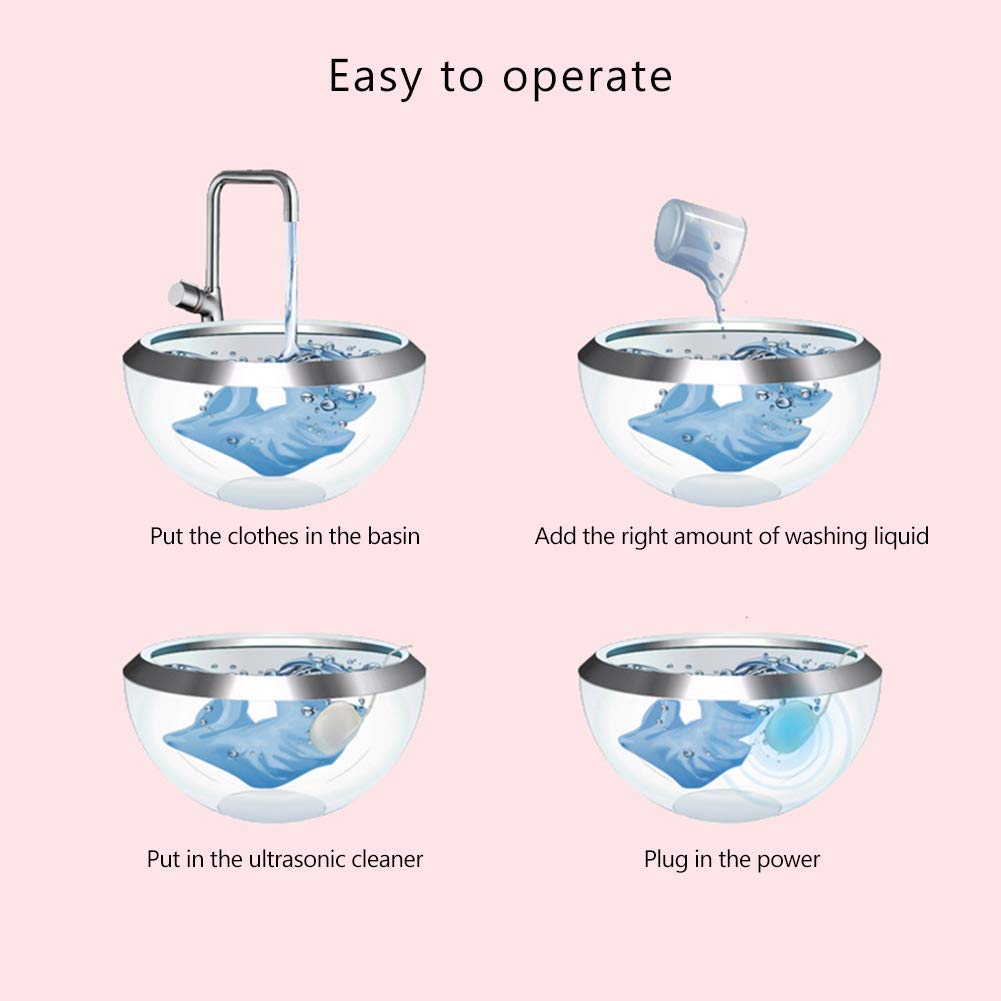 Marvellous Vegetable Washing Machine,Washing Machine Portable USB Automatic Washer Laundry Vegetable Cleaning Supplies Washing Machine(4.92 x 2.76 x 1.38 inch)