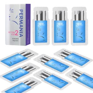 permania lash lift kit,separate steps products for salon or at home, steps 10 sachets of 0.8g/0.03oz each prep (step#2)