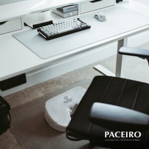 PACEIRO Ergonomic Foot Rest - Physiotherapist Endorsed - Work Longer Hours Without Back and Neck Pain - Magically Align Posture