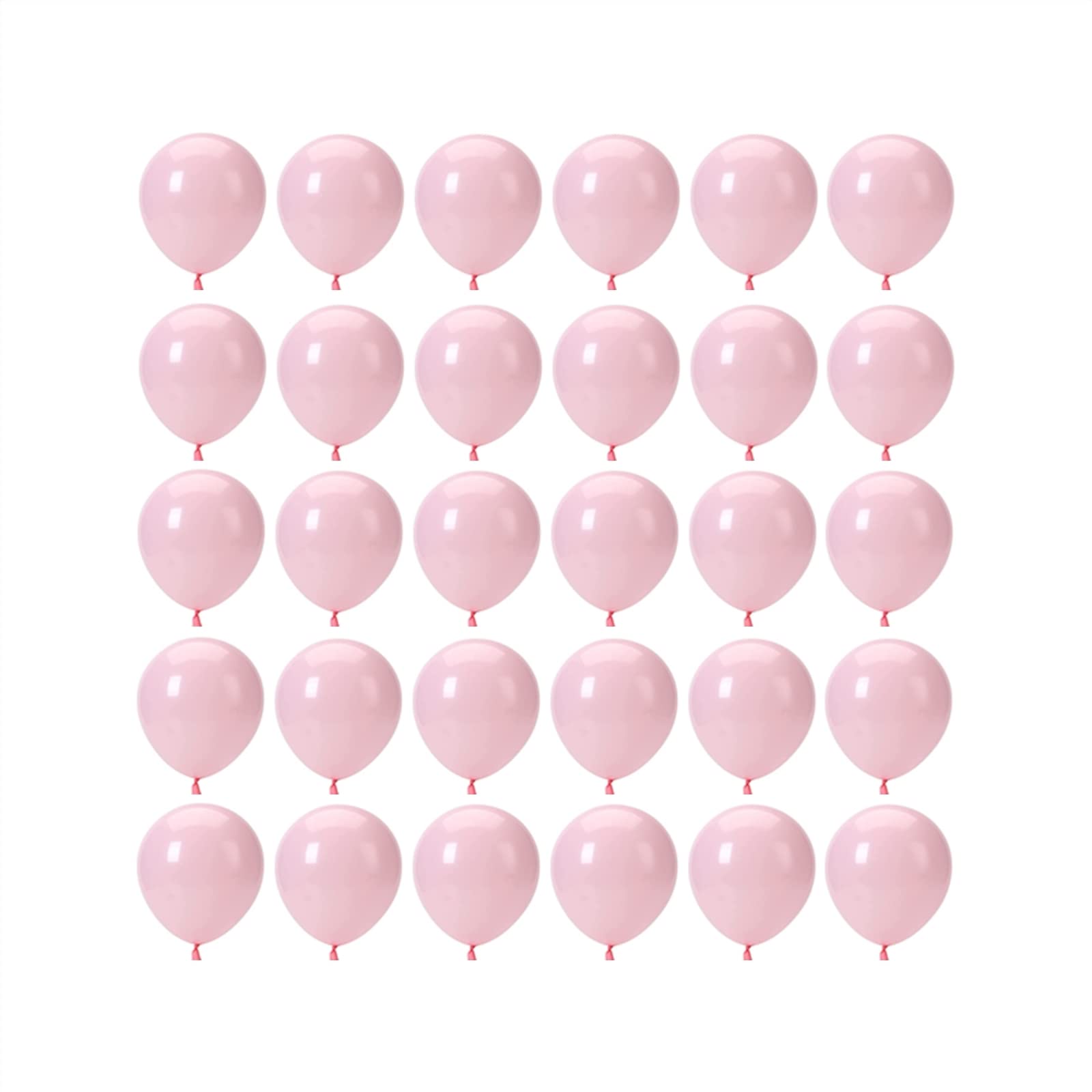 5 inch Pastel Pink Balloons, 100 pcs Mini Macaron Pink Light Pink Latex Balloons for Birthday Wedding Baby Shower Party Decorations (Pastel Pink)