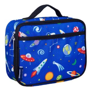 Wildkin 15 Inch Kids Backpack Bundle with Lunch Box Bag (Out of this World)