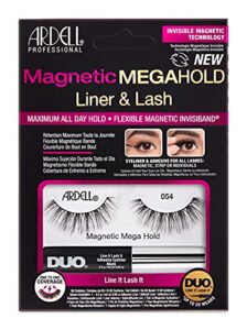 ardell magnetic megahold liquid liner & lash 054, 1 pair