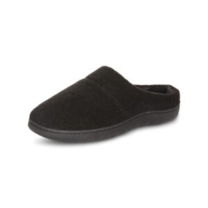 Eddie Bauer Men's Fremont Slippers | House Slippers for Men | Cushioned Footbed Lightweight Slip-On Bedroom Shoes with Rubber Outsole