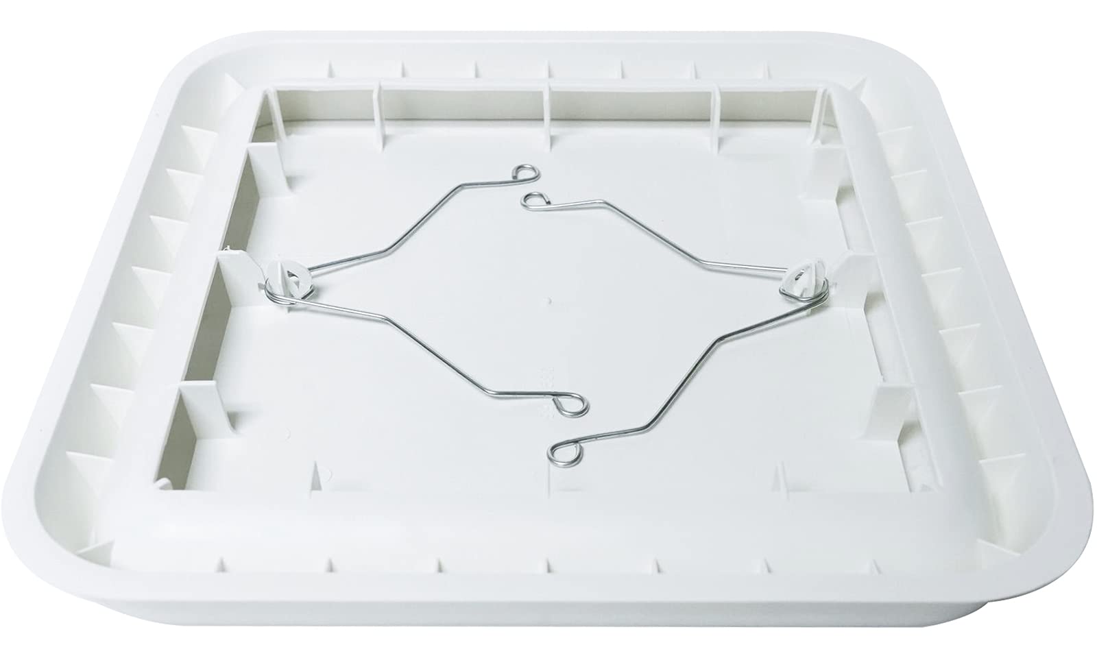 S97006651 for Broan Nutone Bathroom Fan Grille Cover White 10 x 10 inches