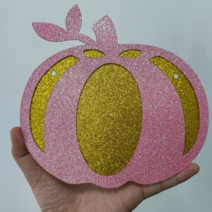 Gold Glitter What Will Our Little Pumpkin Be Banner Little Pumpkin Baby Shower Banner, Little Pumpkin Gender Reveal Banner for Fall Little Pumpkin Baby Shower Decorations