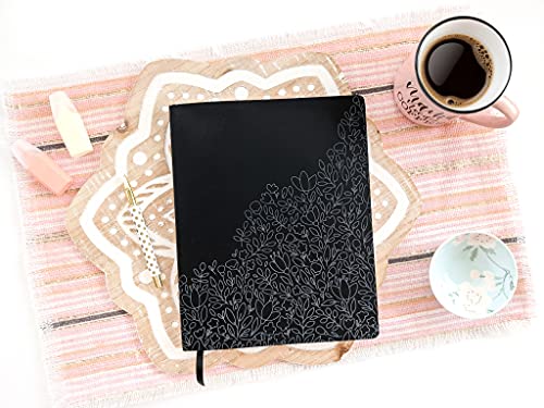 Weekly Planner - Cute Dot Bullet Paper Planner Notebooks and Journal for Women by June and Lucy: Undated 12 Month Dot Grid Appointment Planner, Calendar & Personal Organizer for Women