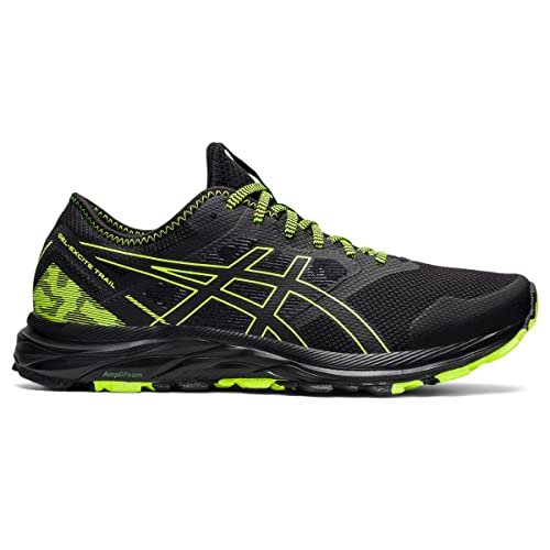 ASICS Men's Gel-Excite Trail Running Shoes, 11, Black/Hazard Green