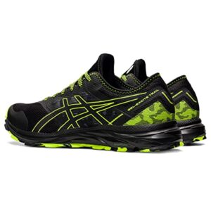 ASICS Men's Gel-Excite Trail Running Shoes, 11, Black/Hazard Green