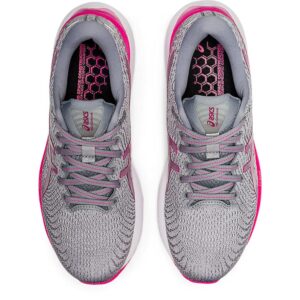 ASICS Women's Gel-Cumulus 24 Running Shoes, 11.5, Sheet Rock/Pink GLO