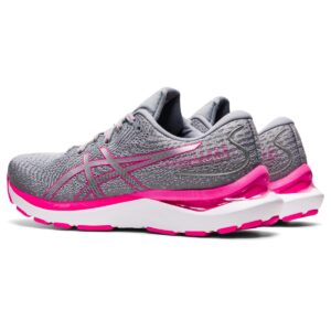 ASICS Women's Gel-Cumulus 24 Running Shoes, 11.5, Sheet Rock/Pink GLO