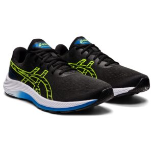 ASICS Men's Gel-Excite 9 Running Shoes, 10, Black/Hazard Green