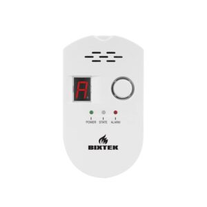 natural gas leak detector for home, lpg methane propane butane city natural gas alarm…