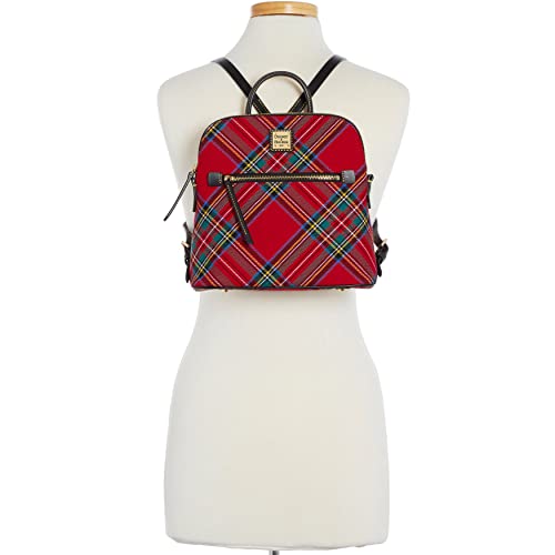 Dooney & Bourke Handbag, Tartan Backpack - Red