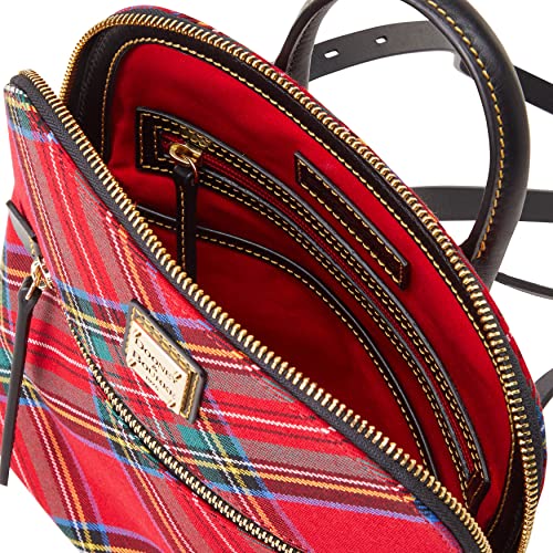 Dooney & Bourke Handbag, Tartan Backpack - Red