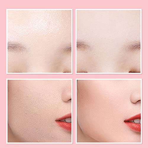 2PCS Hunmui Face Primer Pore Base Gel Cream Cover Pores Water Embellish Skin Silky Finish Primer, Remove Oils Isolating Pore Light Weight Primer Natural Make Up To Flawless Face Firming Moisturizers