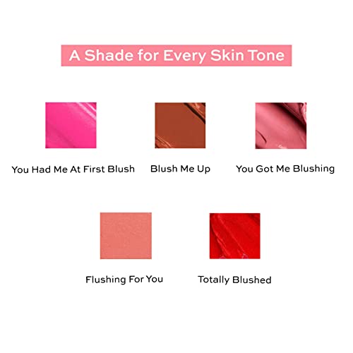 Makeup Revolution Superdewy Liquid Blush, Lightweight Buildable & Blendable Blusher for Cheeks, Ultra Pigmented, Vegan & Cruelty Free, Flushing For You, 0.5fl.oz