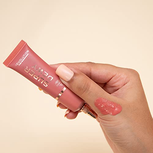 Makeup Revolution Superdewy Liquid Blush, Lightweight Buildable & Blendable Blusher for Cheeks, Ultra Pigmented, Vegan & Cruelty Free, Flushing For You, 0.5fl.oz