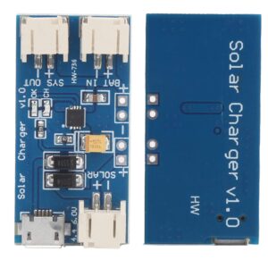 CN3065 Mini Solar Lipo Charger Board Lithium Battery Chip Micro USB DIY Outdoor Application Kit Charging Board Module 500mA DC 4.4-6V, Electronic Components