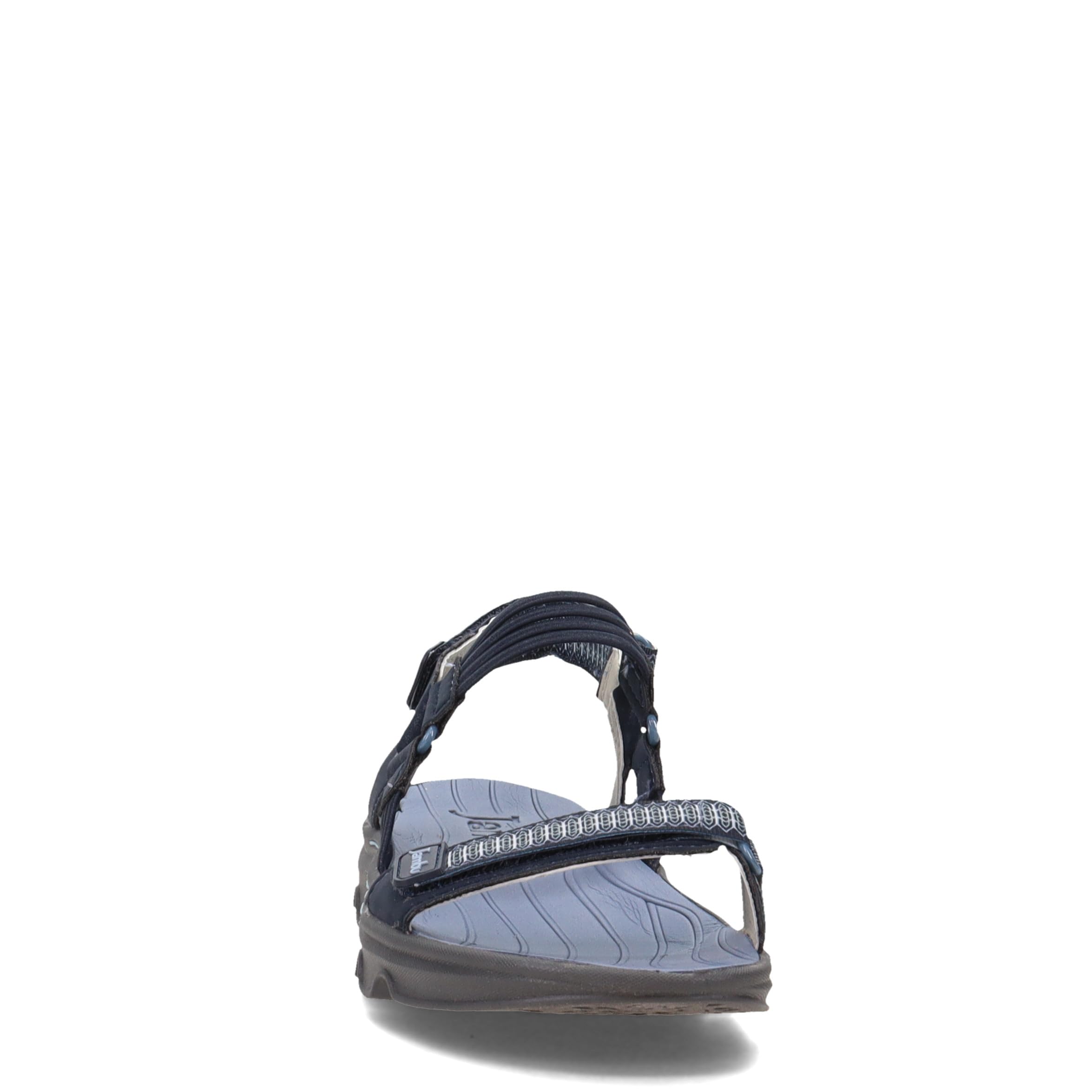 Jambu Women's Seaside Water Ready Sport Sandal, Blue Multi, 8