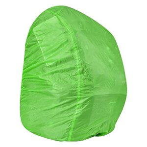 SUNGOOYUE Waterproof Camping Climbing Bag Cover, Polyester Outdoor Ultralight Backpack Cover with Hooded(Green)