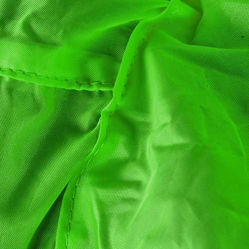 SUNGOOYUE Waterproof Camping Climbing Bag Cover, Polyester Outdoor Ultralight Backpack Cover with Hooded(Green)