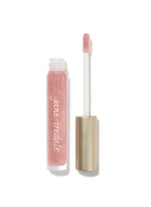 jane iredale hydropure hyaluronic lip gloss, pink glace, 0.17 fl. oz.