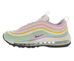 nike womens air max 97 shoes, phantom/plum/grey, 7.5