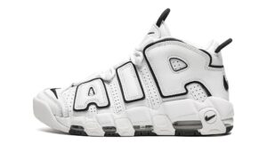 nike womens wmns air more uptempo do6718 100 white/black - size 7w