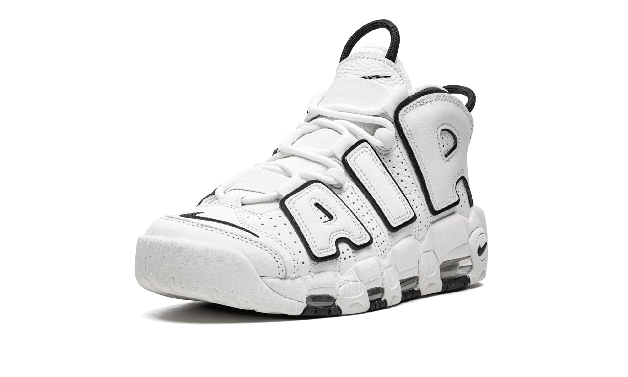 Nike Womens WMNS Air More Uptempo DO6718 100 White/Black - Size 7W