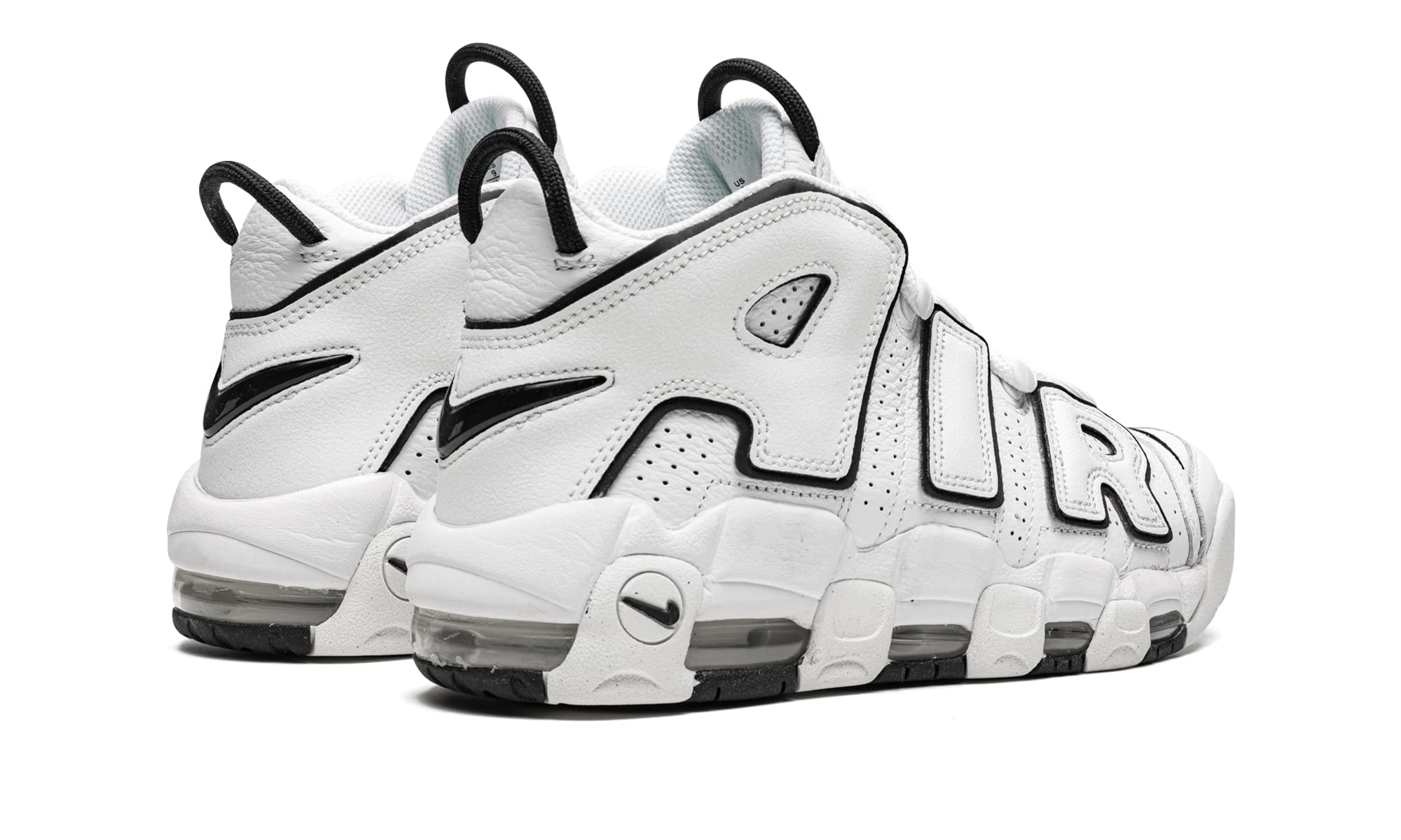 Nike Womens WMNS Air More Uptempo DO6718 100 White/Black - Size 7W