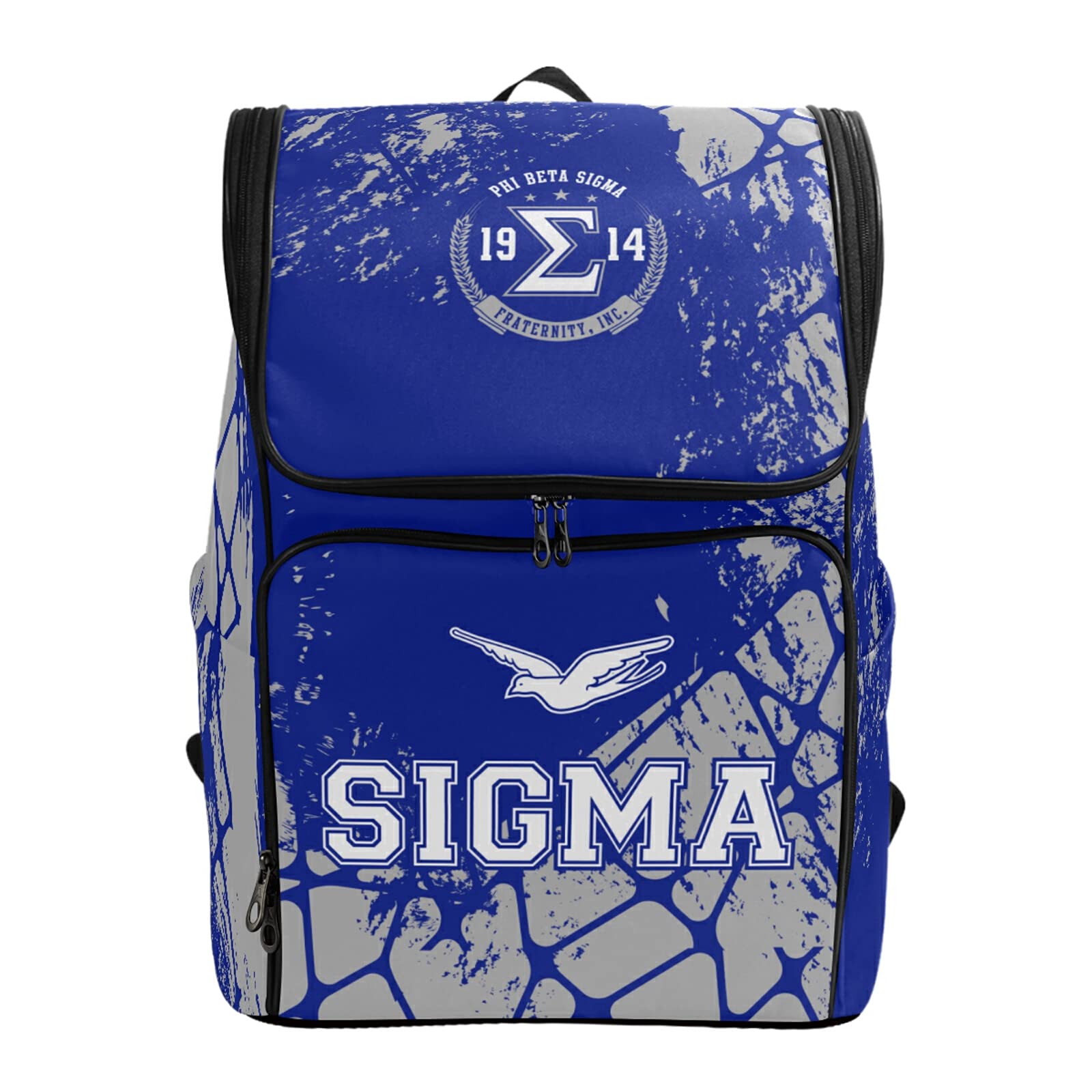 BBGreek Phi Beta Sigma Officially Licensed - Backpack - Sigma - Fraternity Paraphernalia