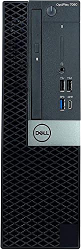 Dell Optiplex 7060 SFF Desktop i5-8500 UP to 4.10GHz 16GB DDR4 256GB NVMe M.2 SSD Wireless Keyboard Mouse Built in WiFi & BT Dual Monitor Support Win10 Pro (Renewed)