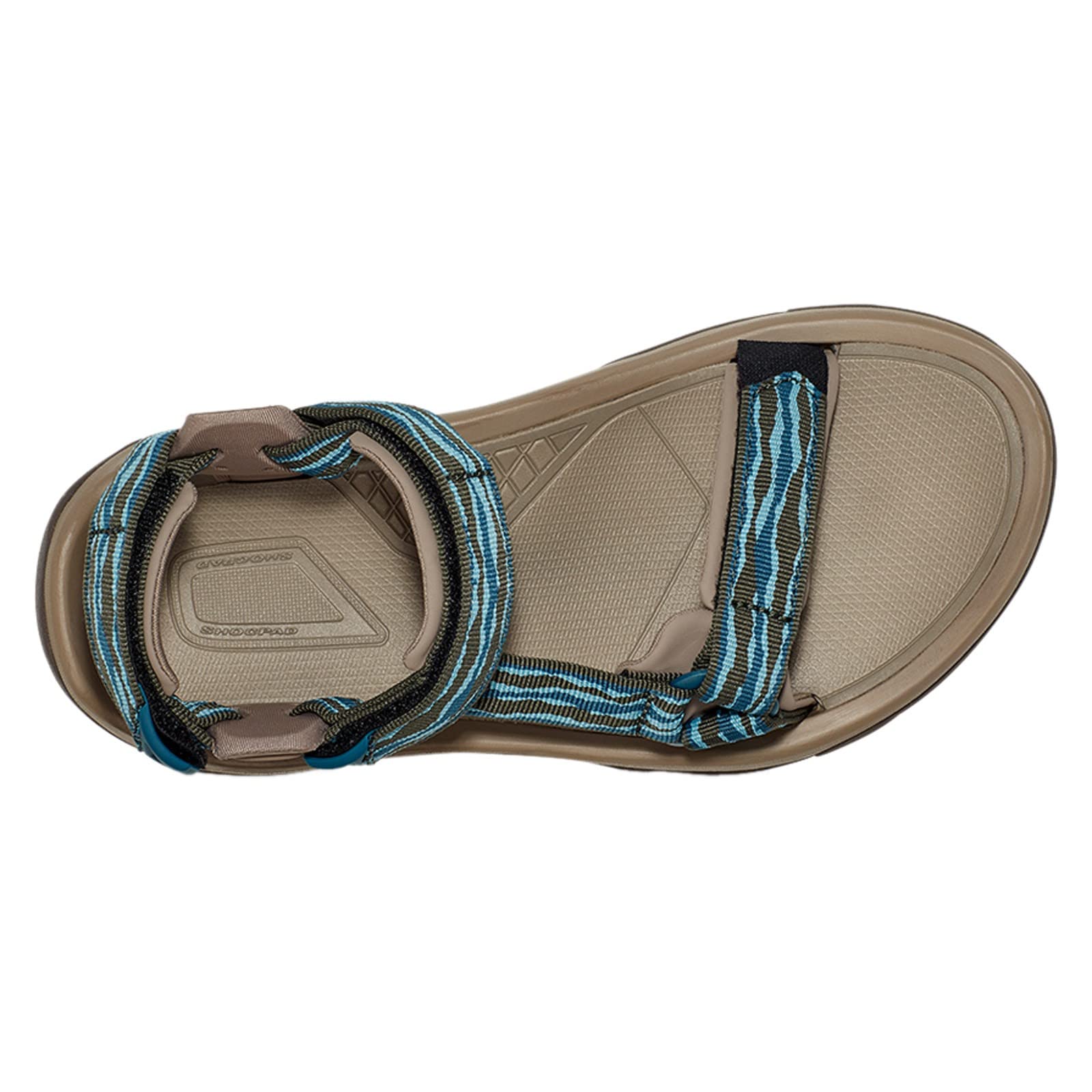 Teva Women's Terra Fi 5 Universal Sandal, Foggy Mountain Blue/Green, 10