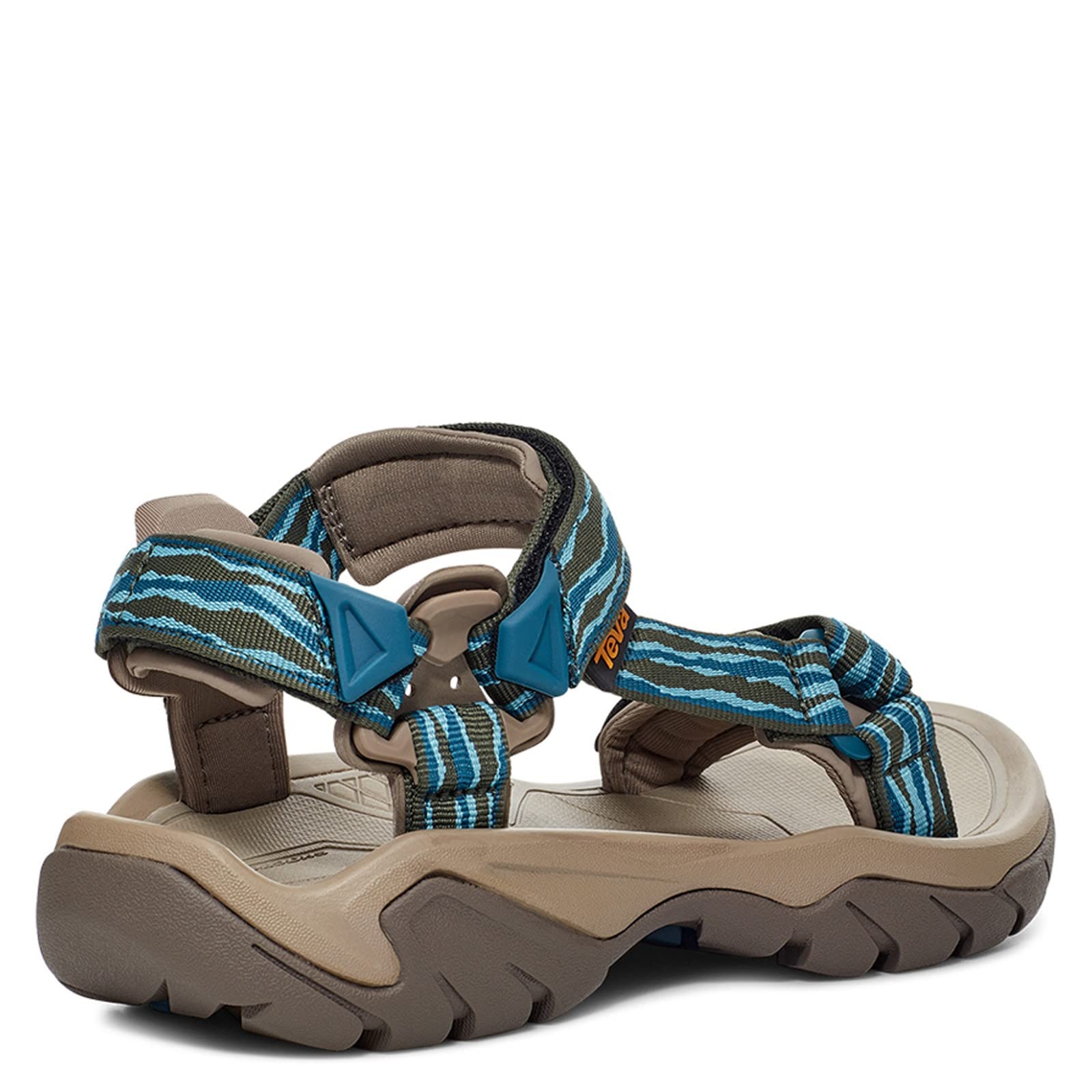 Teva Women's Terra Fi 5 Universal Sandal, Foggy Mountain Blue/Green, 10