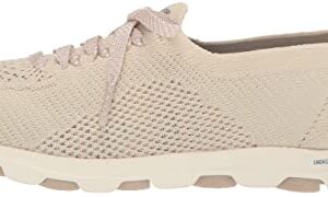 Skechers Women's ON-The-GO 2.0-Knit Boat Shoe, Natural, 9.5