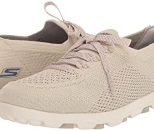 Skechers Women's ON-The-GO 2.0-Knit Boat Shoe, Natural, 9.5