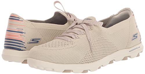 Skechers Women's ON-The-GO 2.0-Knit Boat Shoe, Natural, 9.5