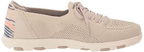 Skechers Women's ON-The-GO 2.0-Knit Boat Shoe, Natural, 9.5