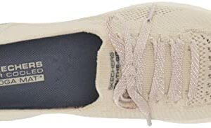 Skechers Women's ON-The-GO 2.0-Knit Boat Shoe, Natural, 9.5