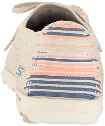 Skechers Women's ON-The-GO 2.0-Knit Boat Shoe, Natural, 9.5