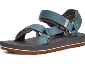 teva women's universal trail sandal, trooper/dark gull grey, 8