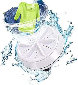 assinai portable mini washing machine, ultrasonic washing machine 3 in 1 dishwasher mini light, convenient for travel, family business travel, usb